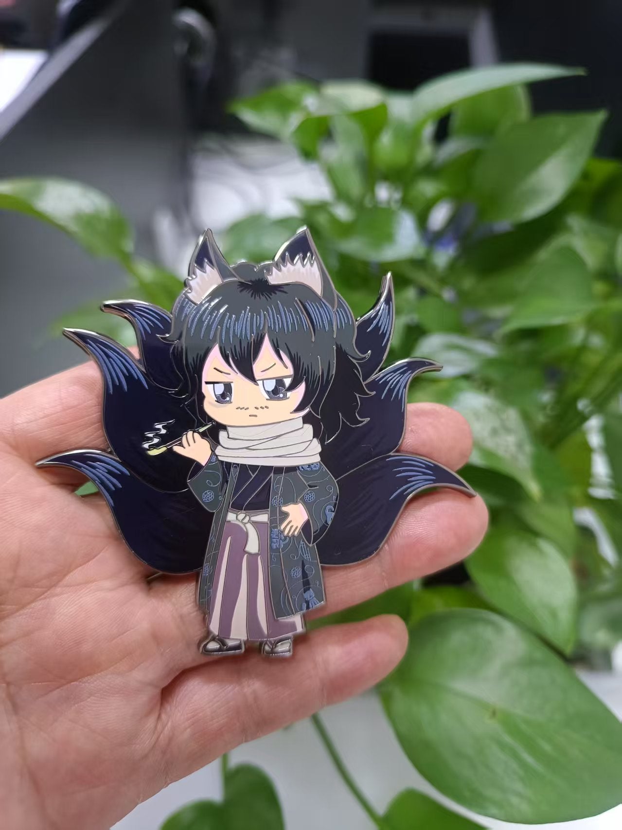 Chibi zawa in hand! – Feisty_Pins